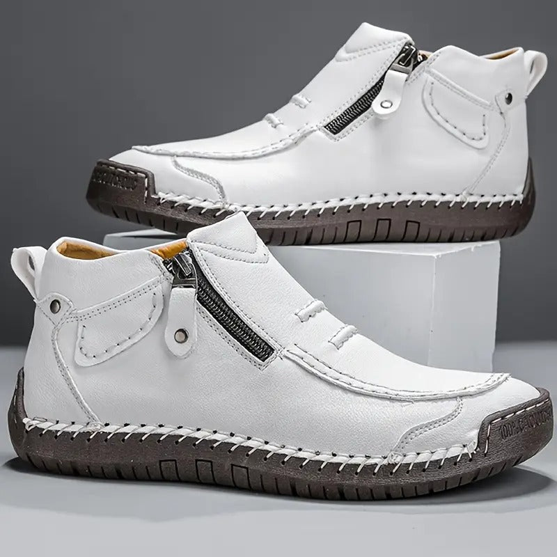 Ridgeon Leather Boots – Austin Valen